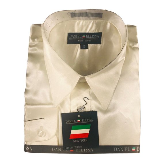 Daniel Ellissa | Shirts & Tops | Daniel Ellissa Boys Beigeivory Dress ...